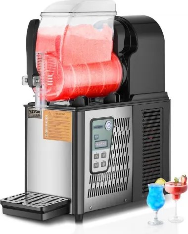 Výrobník mražených nápojů 4 L komerční Slushy Stroj Margarita Smoothie