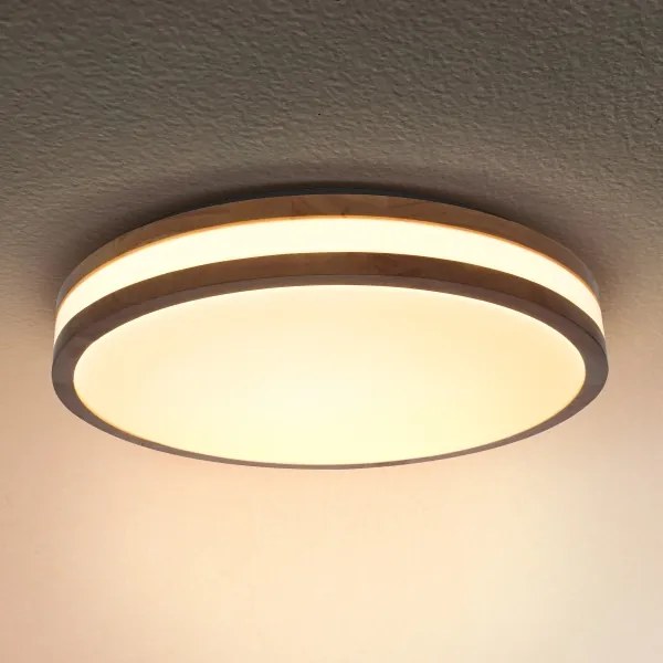Brilagi - LED Stropní svítidlo MOLINA LED/24W/230V dub pr. 29 cm