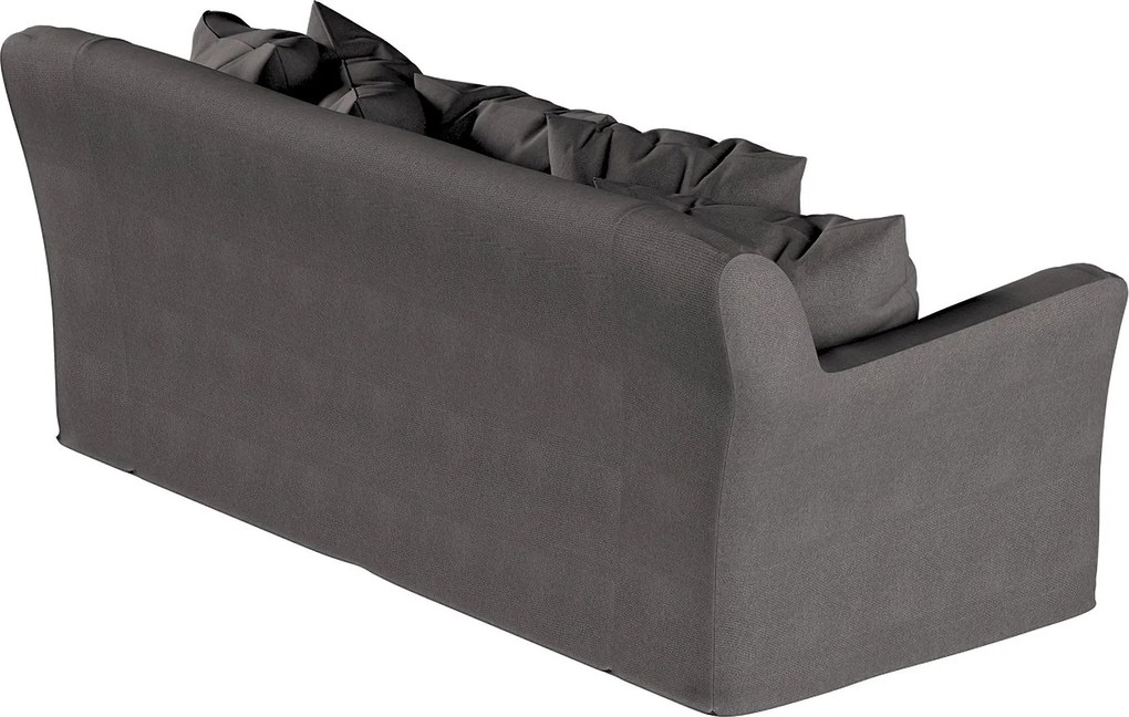 Potah na pohovku IKEA Tomelilla rozkládací barva šedá látka pletený vzor