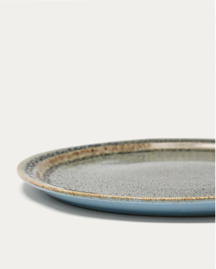 Šedý keramický talíř ø 28 cm Coval – Kave Home