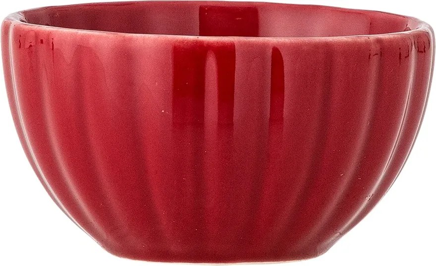 Miska Bloomingville LATINA, červená, kamenina 165 ml