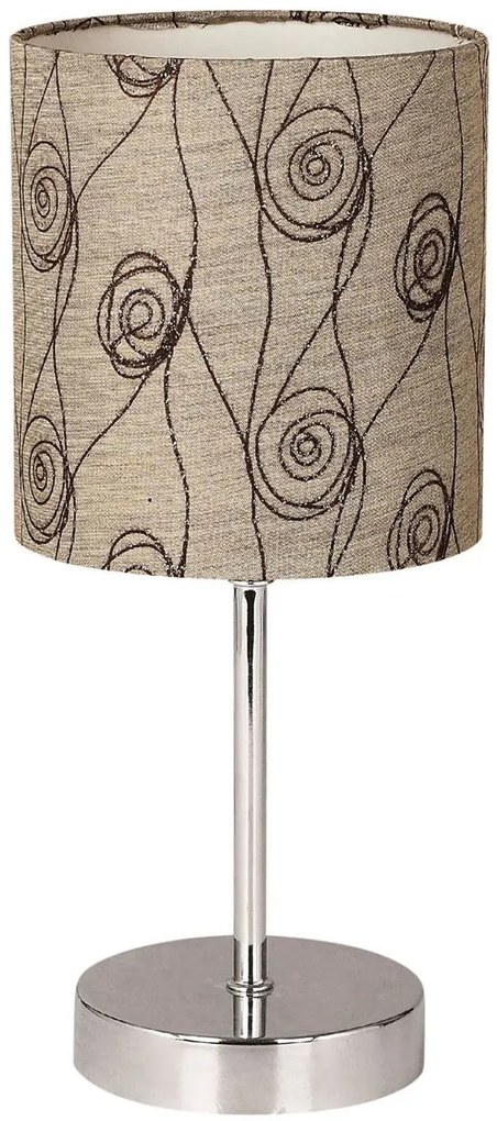Stolní lampa ELLADIO, béžová, vzorovaná Clx ELLADIO 41-26729