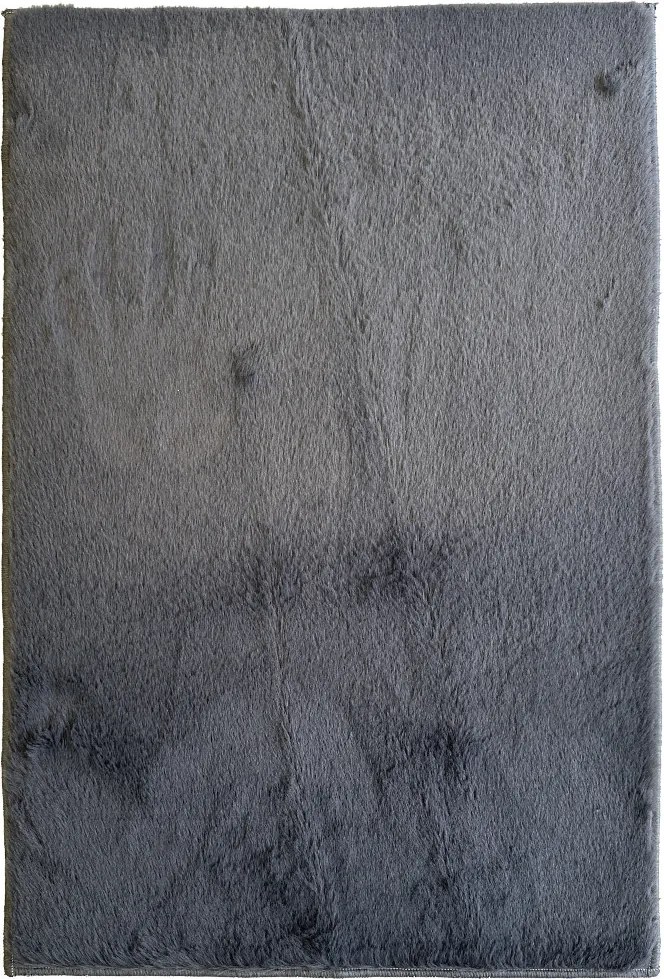 BE Koberec Puffy PUFFY 060 DARK GREY - šedý obdélníkový Rozměr: 40x60 cm