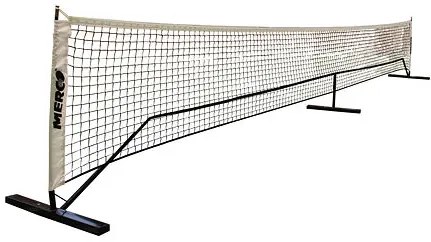 Merco Tennis/Badminton Set stojany na kurt vč. sítě varianta 6853