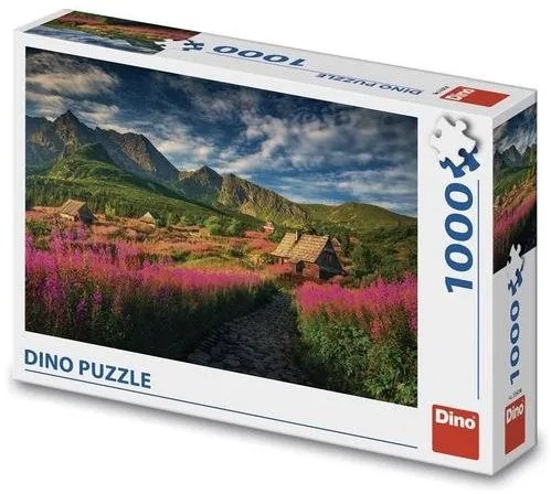 Puzzle dino gasienicovo údolí