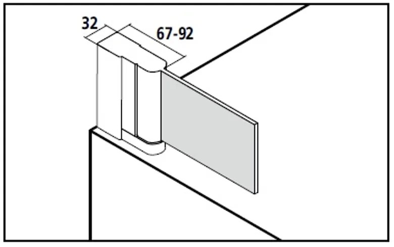 Kermi Zástěna vanová otočná 1-dílná Plano Cada XS CKDFR pravá stříbrná vysoký lesk, čiré ESG sklo s úpravou CADAclean 75 x 160 cm