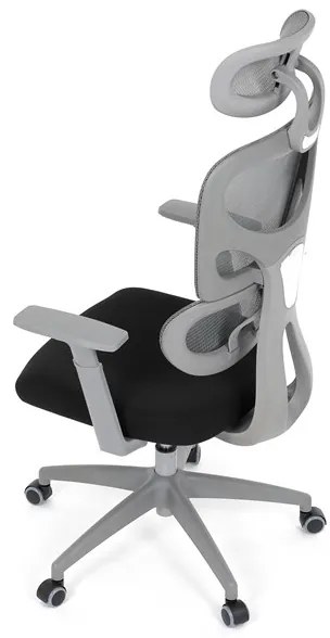 Autronic Kancelářská židle KA-K2081 Barva opěráku: Šedá