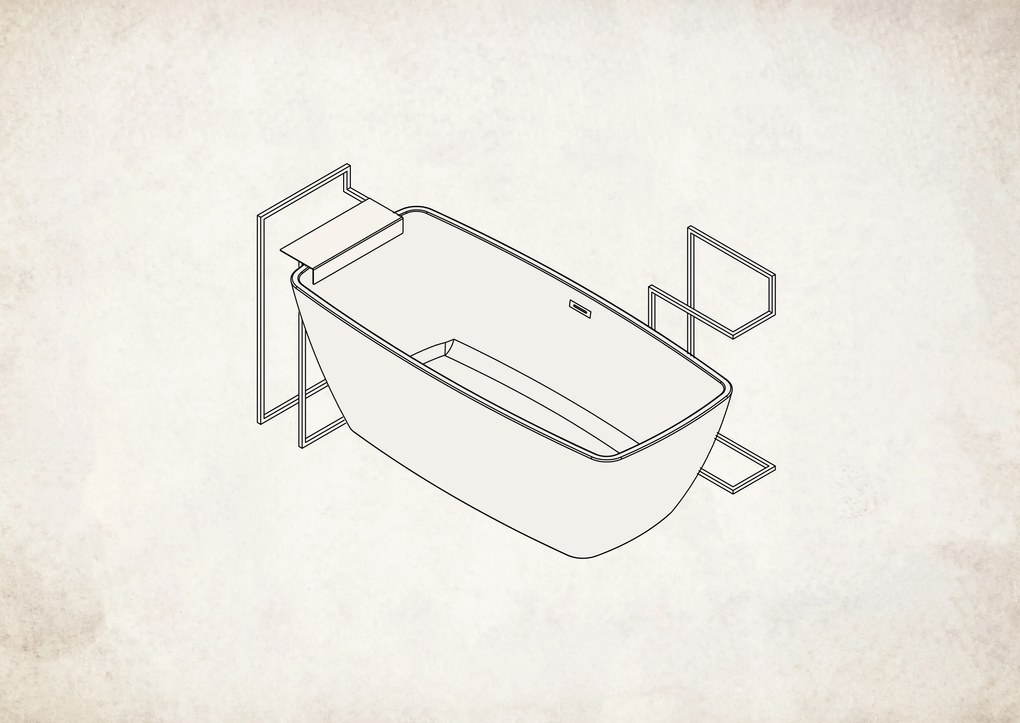 Deante Držák ručníků Mokko - ADM N622