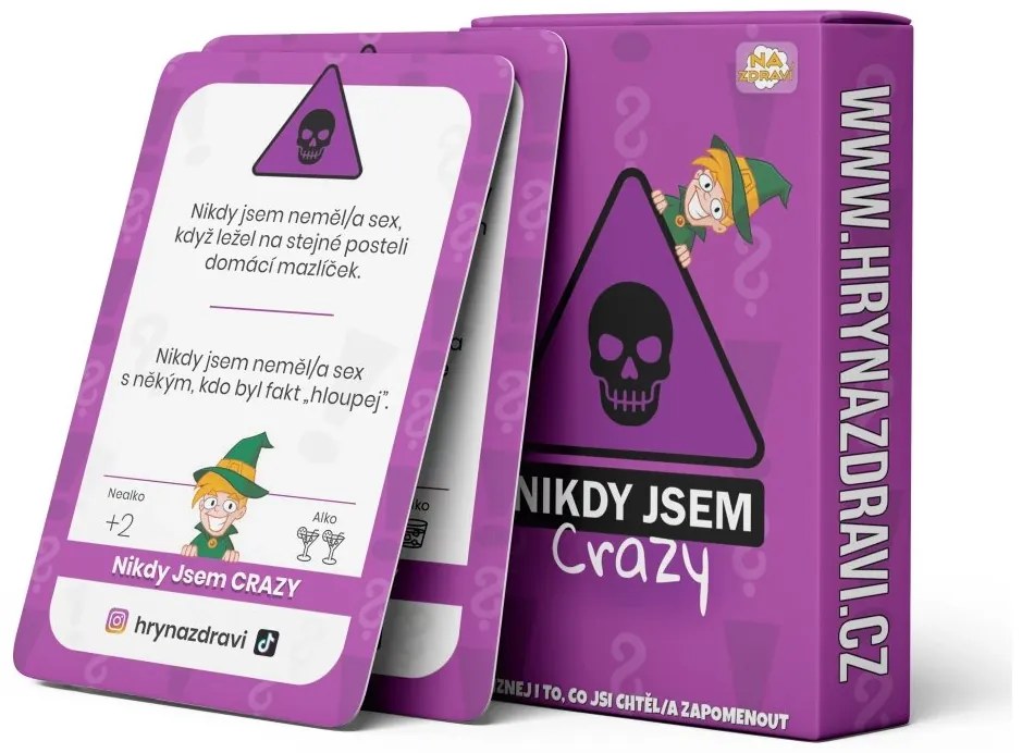 Párty hra nikdy jsem crazy