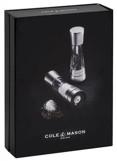 Cole & Mason Derwent Titanium Gourmet Precision sada mlýnků na pepř a sůl
