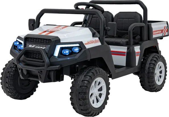 Elektrické autíčko Pick-Up Champion bílé