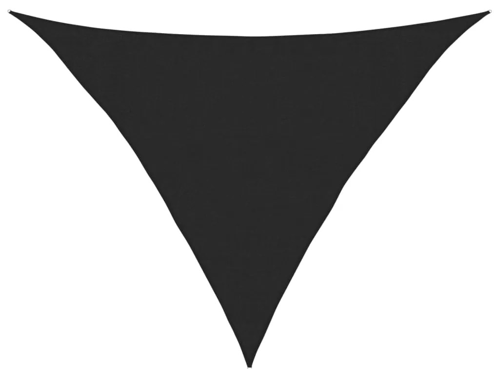 Stínící plachta 160 g/m² černá 3,5 x 3,5 x 4,9 m HDPE 311752