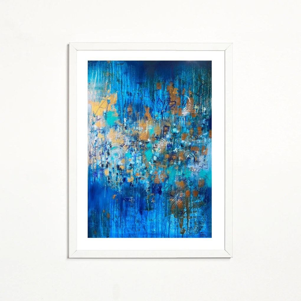 Kati Papp Zemková | Štyri hmloviny Rám: Černý, Velikost: 40 x 30 cm