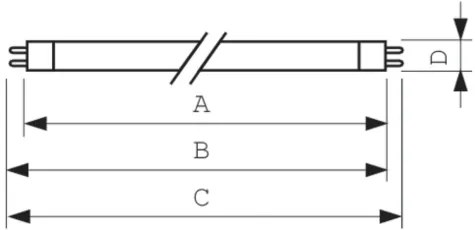 Zářivková trubice Philips TL MINI 6W/33-640 T5 G5 neutrální bílá 4100K