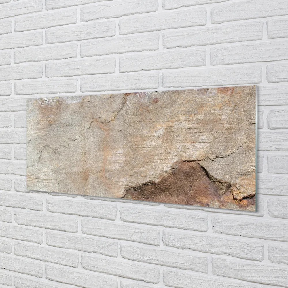 akrylový obraz Marble kamenná zeď 120x60 cm