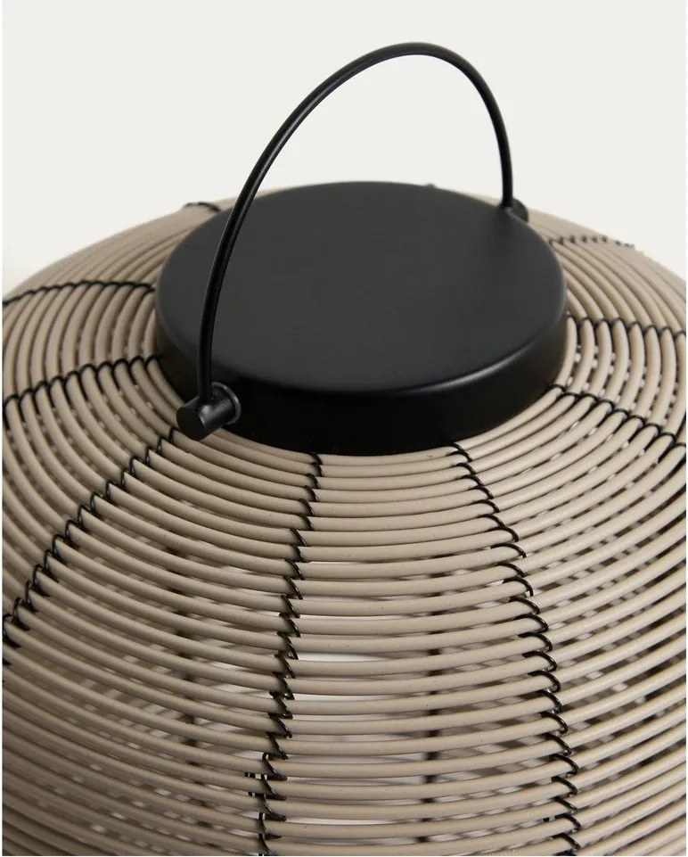 Taupe LED lucerna na USB (výška 36 cm) Saranella – Kave Home