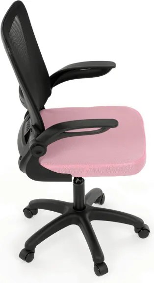 Dětská otočná židle růžová KA-K2006 PINK