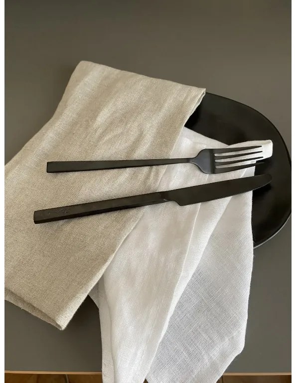 Tom Linen Lněná utěrka Natural Velikost: 50x60xm