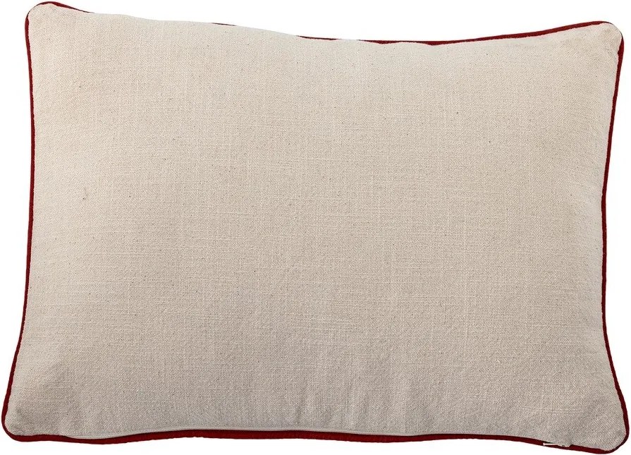Bavlněný dekorační polštář s vánočním motivem 35x50 cm Ornamentia – Bloomingville