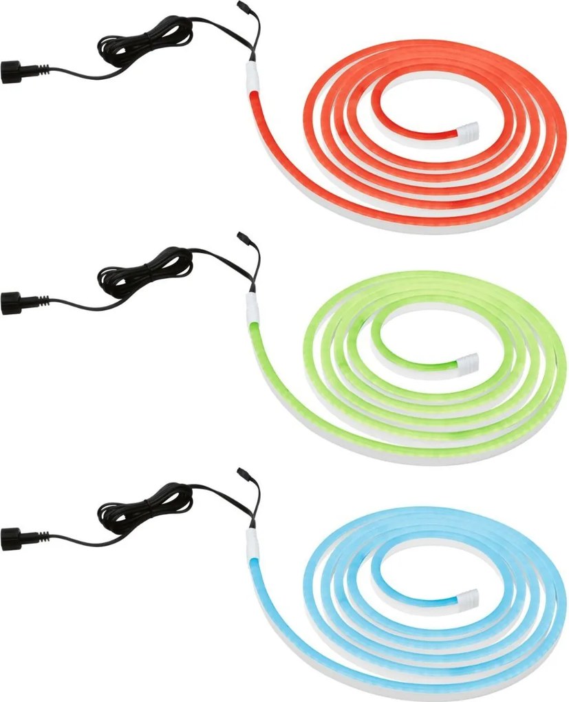 P 78889 SimpLED LED Strip Venkovní základní sada 3m IP44 19,5W 72LEDs/m RGB - PAULMANN