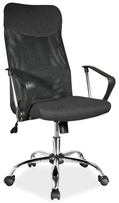 MAXIVA Kancelářská židle - Q-025, čalouněná Čalounění: černá/červená