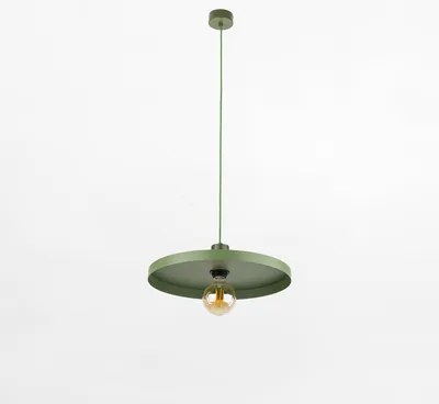 Závěsná lampa SILA GREEN PEAPOD fi 44,5 cm.