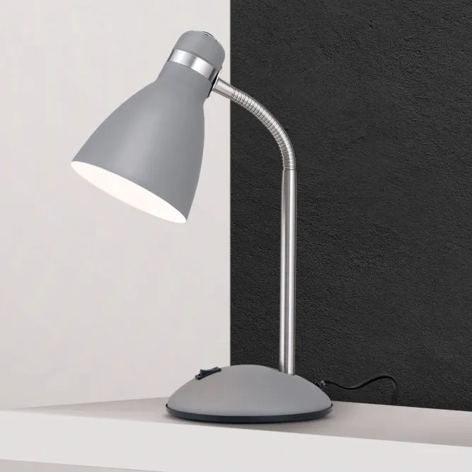 Orion LA4-1187-Grau Stolní lampa SCHOOL ŠEDÁ