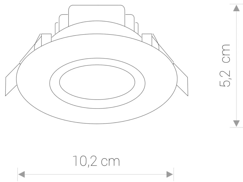 Podhledové svítidlo Nowodvorski HELIOS LED 8992