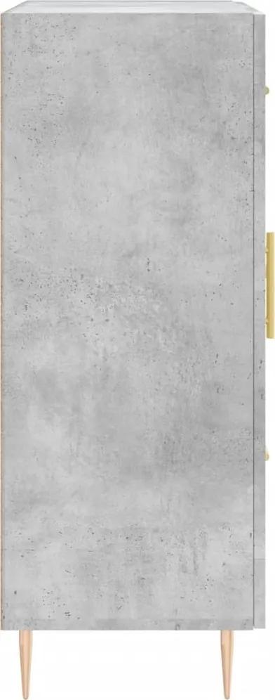 vidaXL Příborník 69,5 x 34 x 90 cm kompozitní dřevo [830248] Barva: šedá sonoma