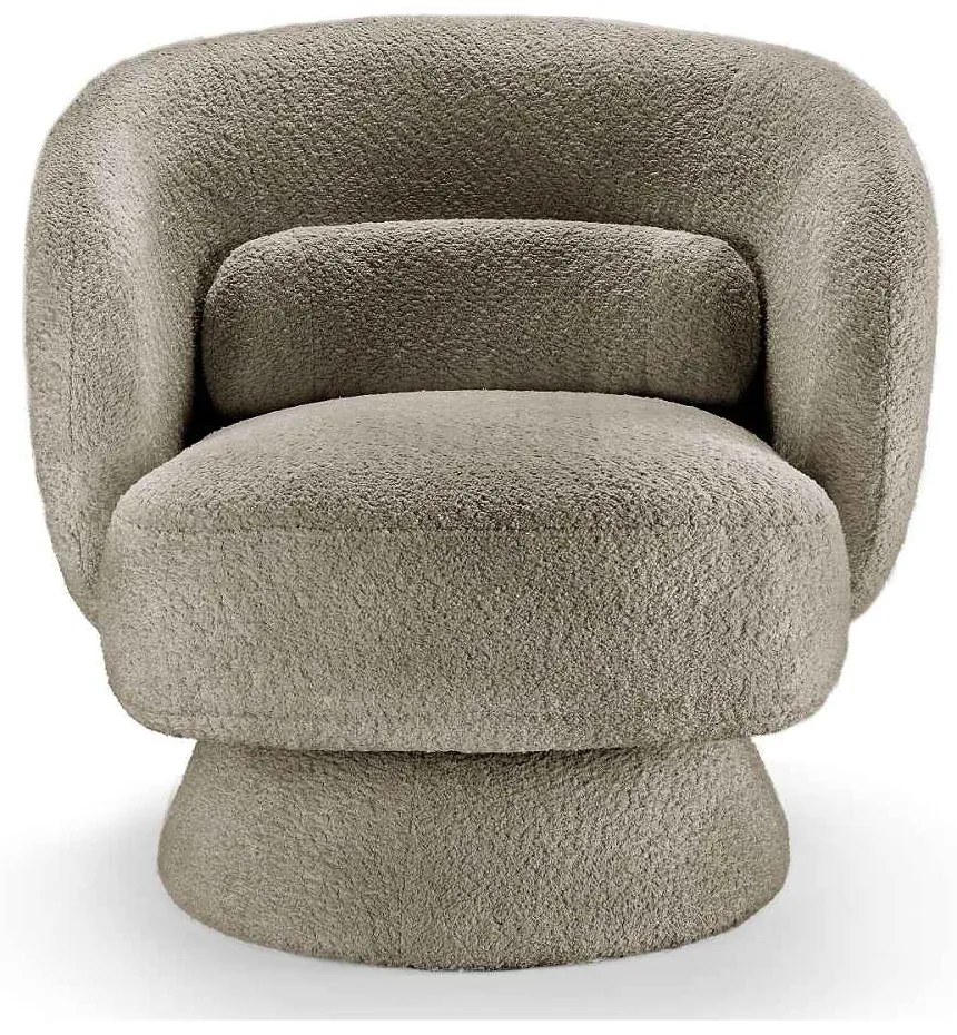 Designové křeslo Maitho taupe
