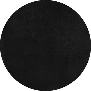 Hanse Home Collection koberce Kusový koberec Fancy 103004 Schwarz - černý kruh - 200x200 (průměr) kruh cm