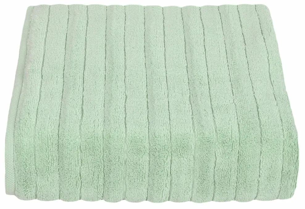 DekorTextil Mikrobavlněný ručník nebo osuška Delux - zelený Rozměry: 50x95 cm