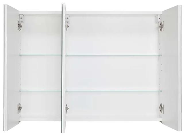 A-Interiéry Zrcadlová skříňka závěsná bez osvětlení Ticiano 80 ZS - ticiano 80zs