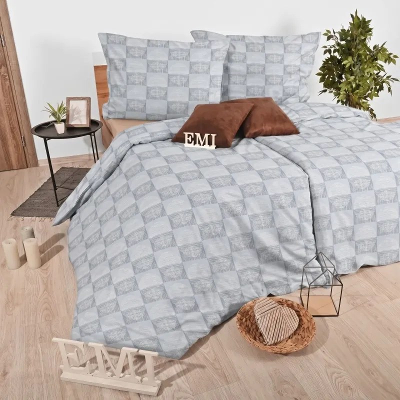 Povlečení bavlněné Silvera EMI, Standardní set jednolůžko obsahuje 1x 140x200 + 1x 70x90