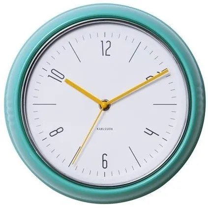 Designové nástěnné retro hodiny 5525GR Karlsson 25cm