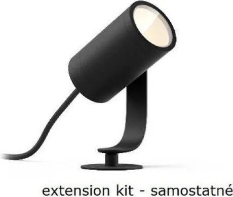 Venkovní spotové zemní/nástěnné svítidlo Philips Hue Lily 17415/30/P7 2200K-6500K RGB