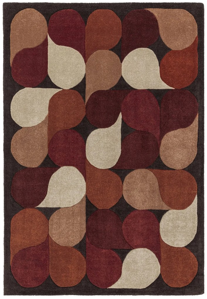 Tribeca Design Kusový koberec Inxs Jive Red Rozměry: 200x290 cm