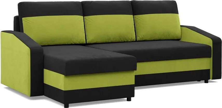Rohová rozkládací sedací souprava Orion - model 2