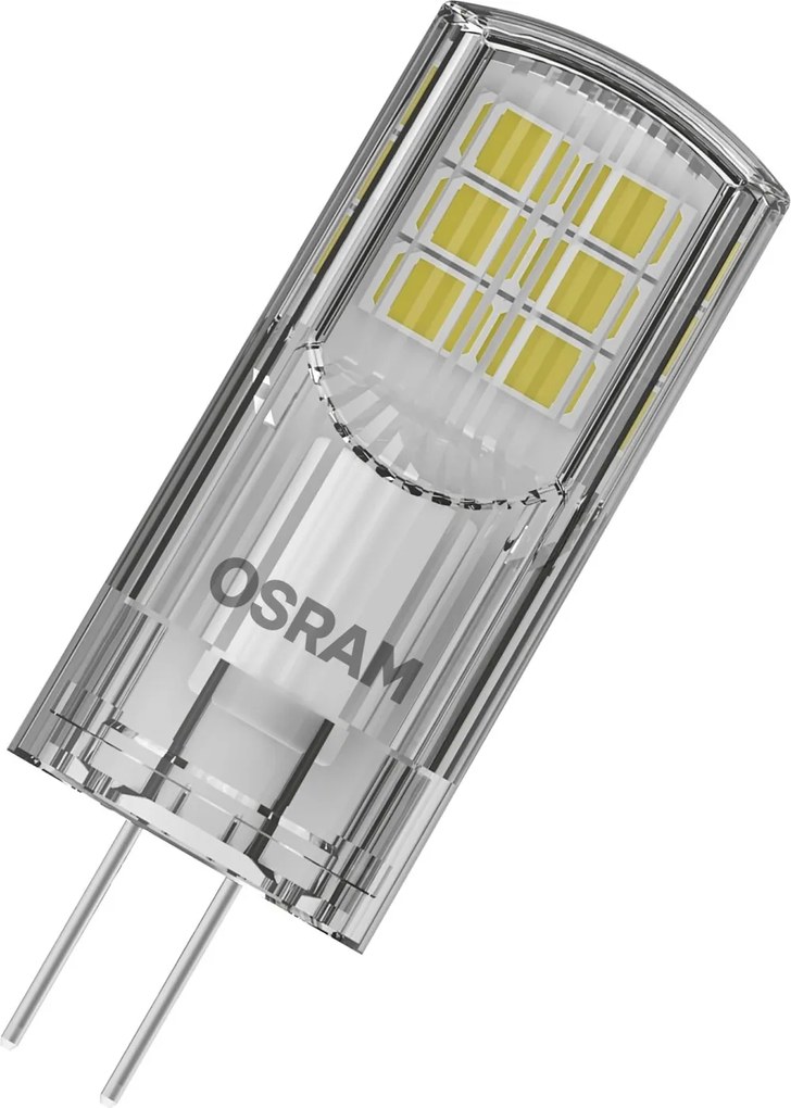 OSRAM LED žárovka PIN30 2,6 W G4 12V 2700 K teple bílá čirá