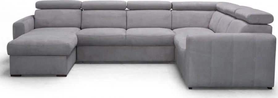 Casarredo - Komfort nábytek Rozkládací sedací souprava do U SELECT levá, látky A1 | barva: N10 natural,potah: rosario 70