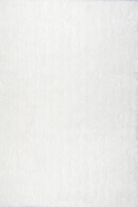 Vopi | Kusový koberec Borneo Shaggy White - 80 x 150 cm