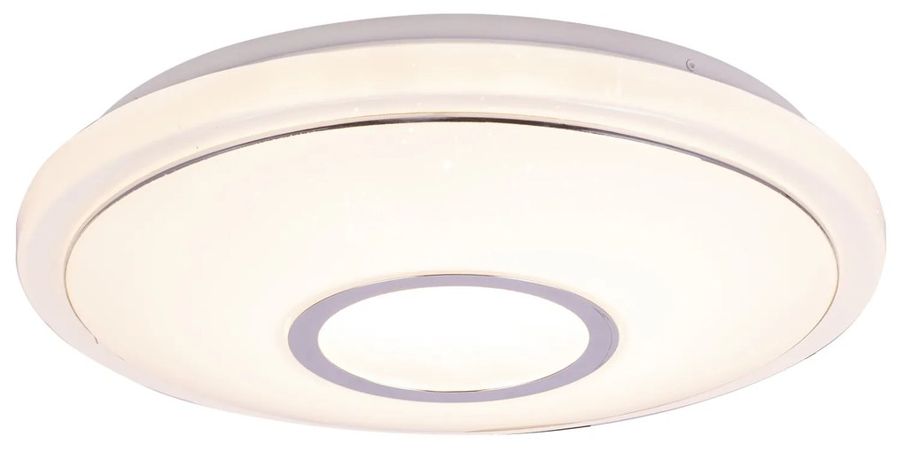 GLOBO LED stropní osvětlení CONNOR, 16W, teplá bílá-studená bílá, 40cm, kulaté 41386-16