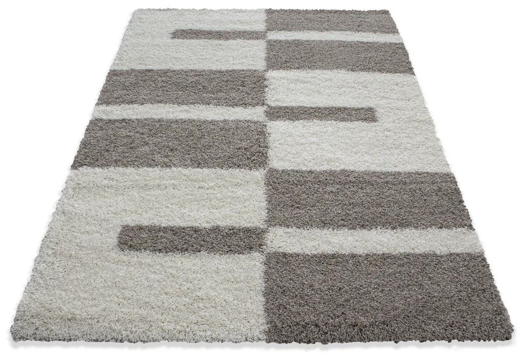 Ayyildiz, Kusový koberec Gala 2505 beige, 120x170, béžová, obývací pokoj