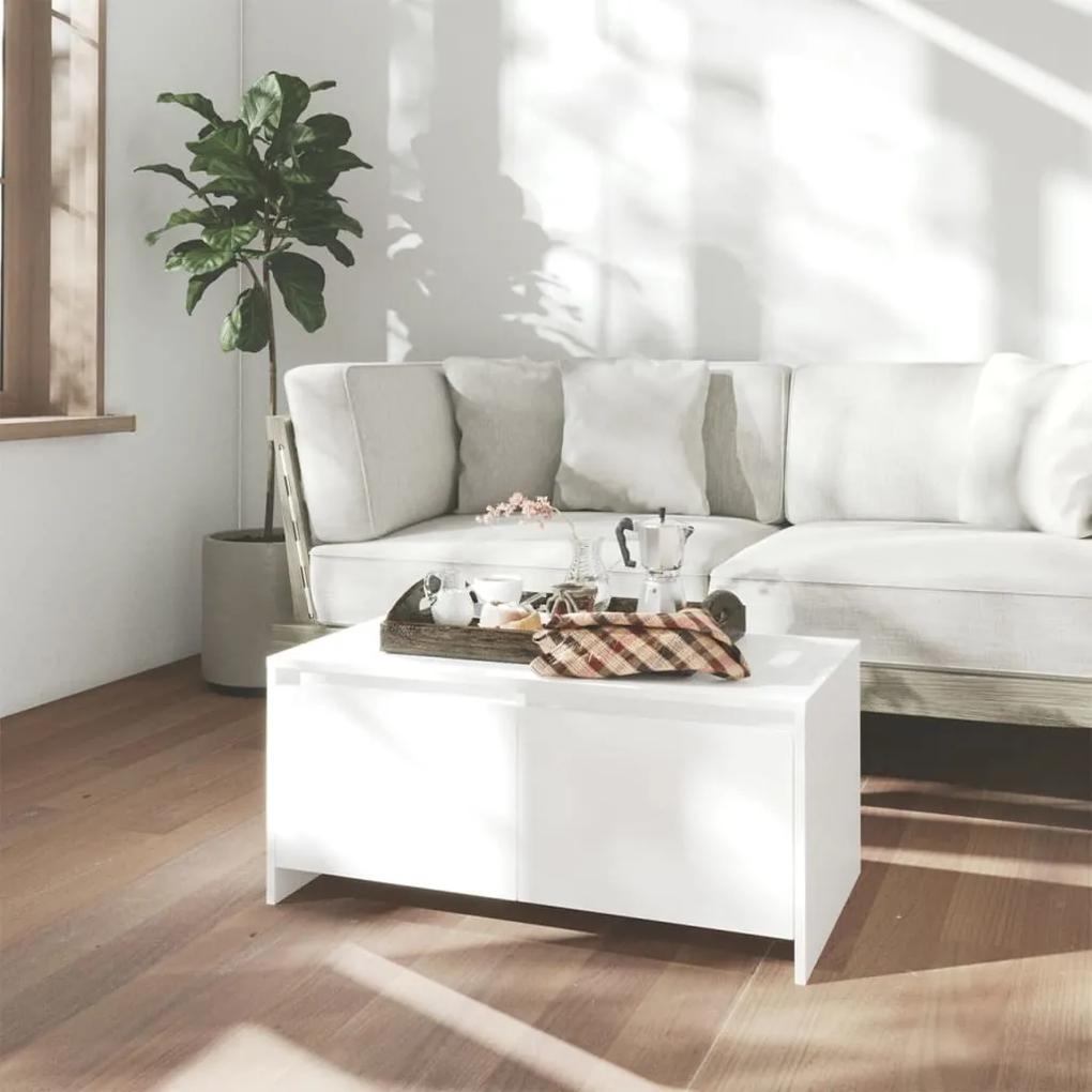 vidaXL Konferenční stolek 90x50x41,5 cm kompozitní dřevo [813029] Barva: Betonová šedá