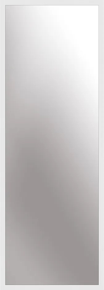 Zrcadlo v rámu Oslo, 50 × 150 cm, bílé