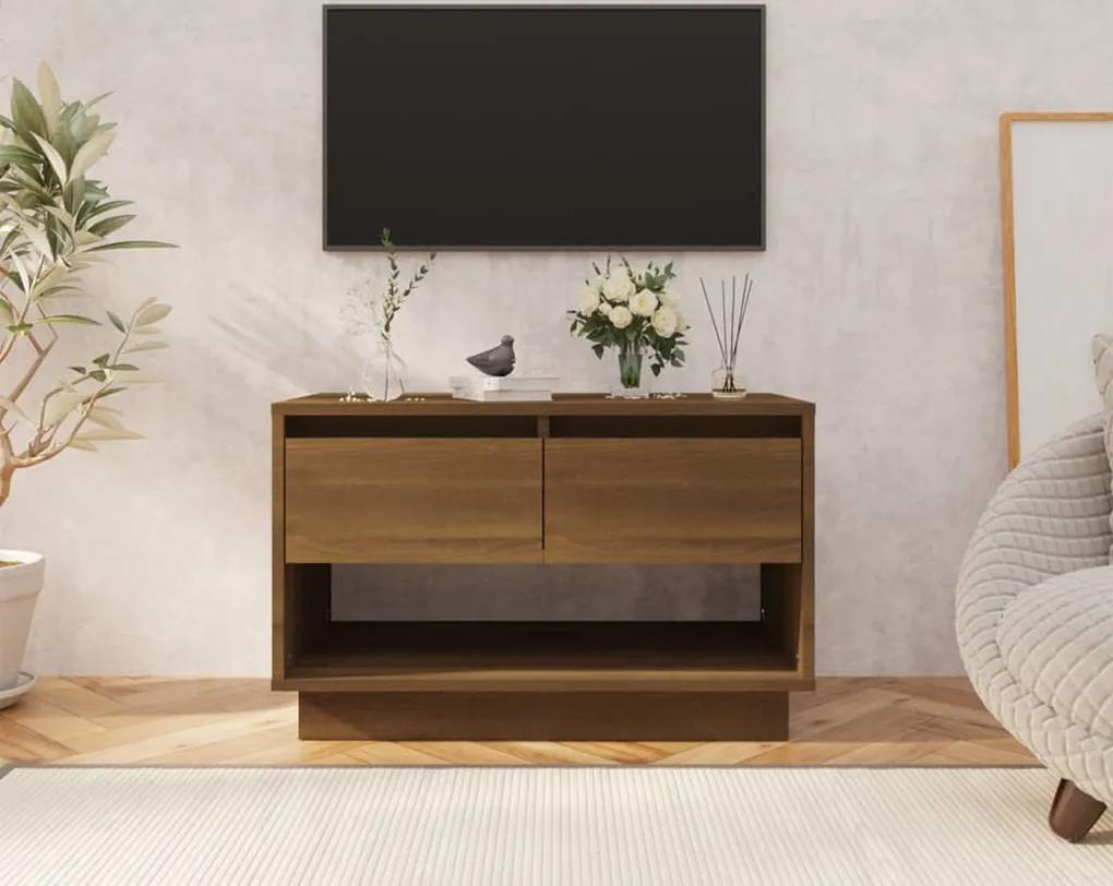 vidaXL TV skříňka 70 x 41 x 44 cm kompozitní dřevo [812975] Barva: šedá sonoma