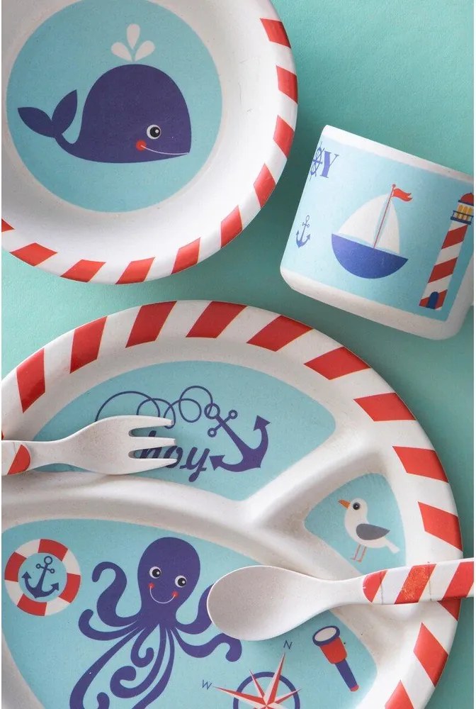 Bambusová dětská jídelní sada 5 ks Eden – Premier Housewares