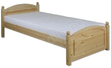 ImportWorld Dřevěná postel 80x200 Doreen (Barva dřeva: Borovice)