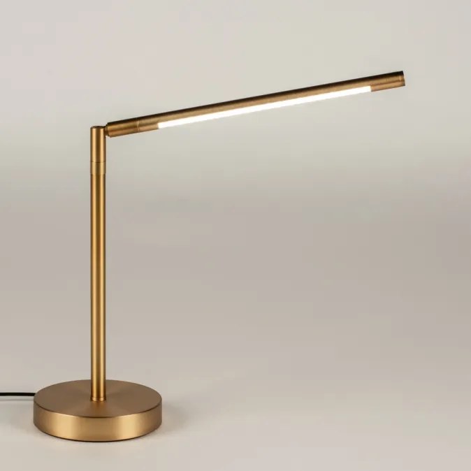 Stolní minimalistická LED lampa Cascade Gold