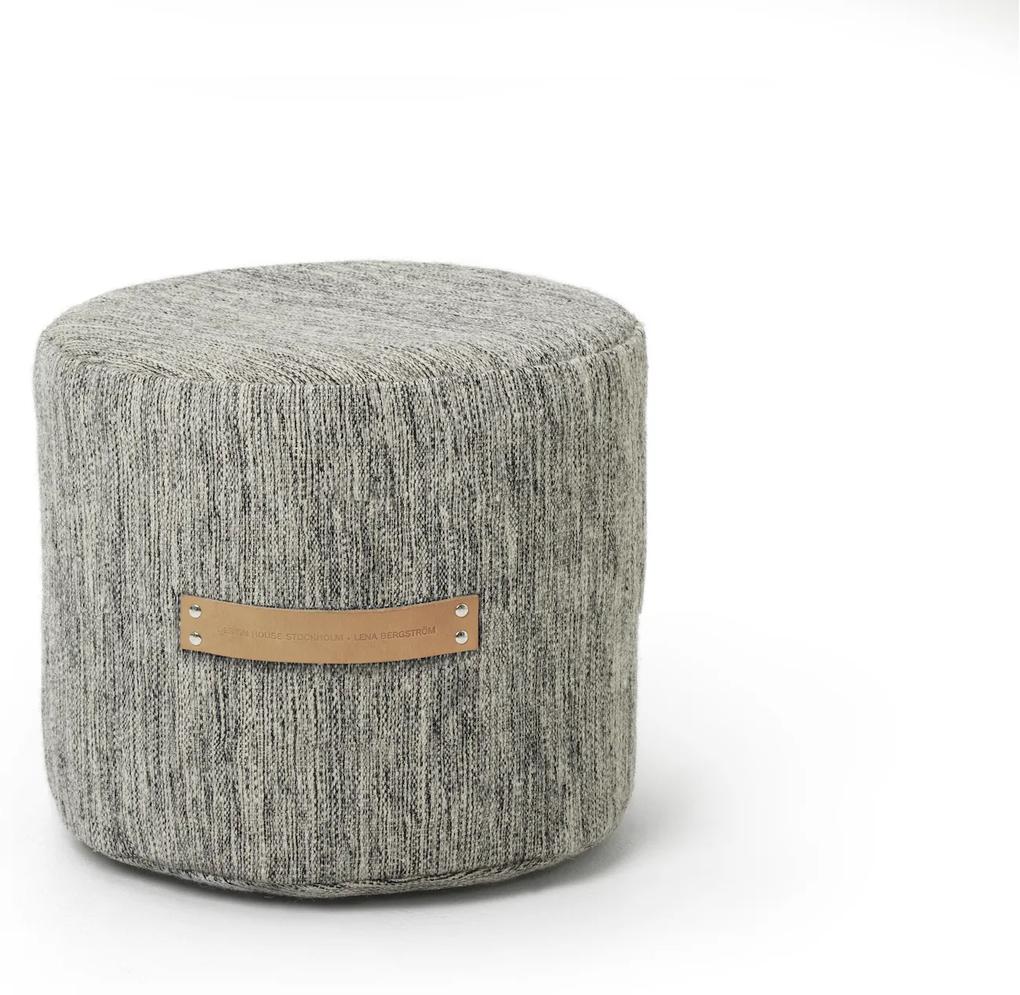 stolička bjork světle šedá barva / provedení: šedá, velikost: Ø 45cm, výška 35cm